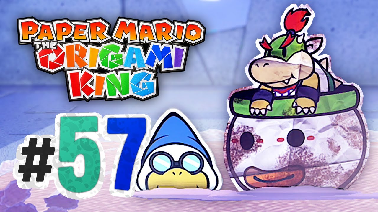 Bath Time for Bowser Jr. - Paper Mario: The Origami King #57 - YouTube