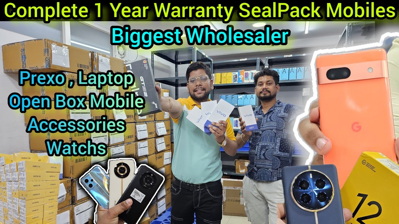 Vivo New SealPack Company Stock || Open Box Mobile Full Stock | Prexo ...