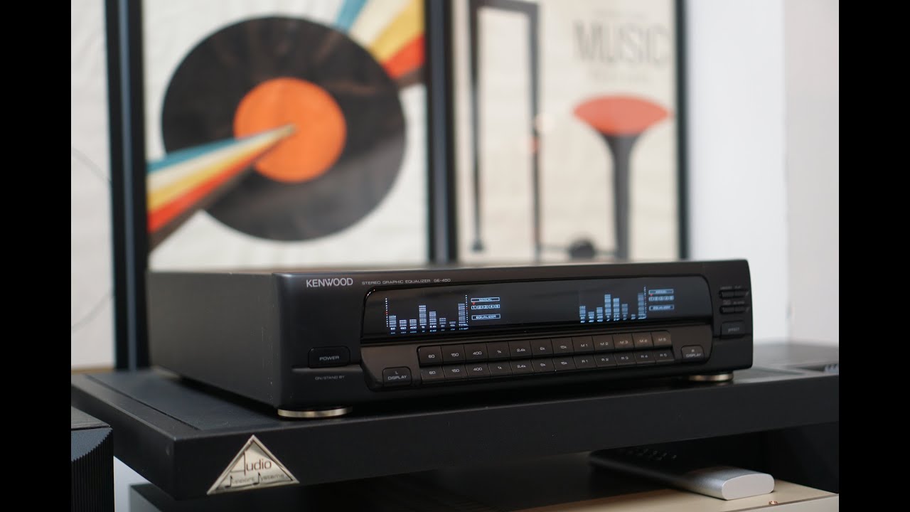 Kenwood GE-450 Stereo Graphic Equalizer made in Japan - YouTube