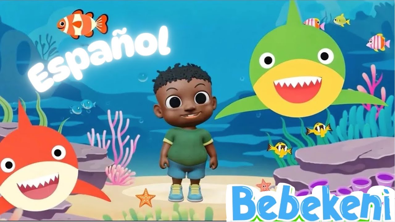 Tiburón Bebé Du Ru Du Ru |Cantemos con @BebekeniEspañol Canciones ...
