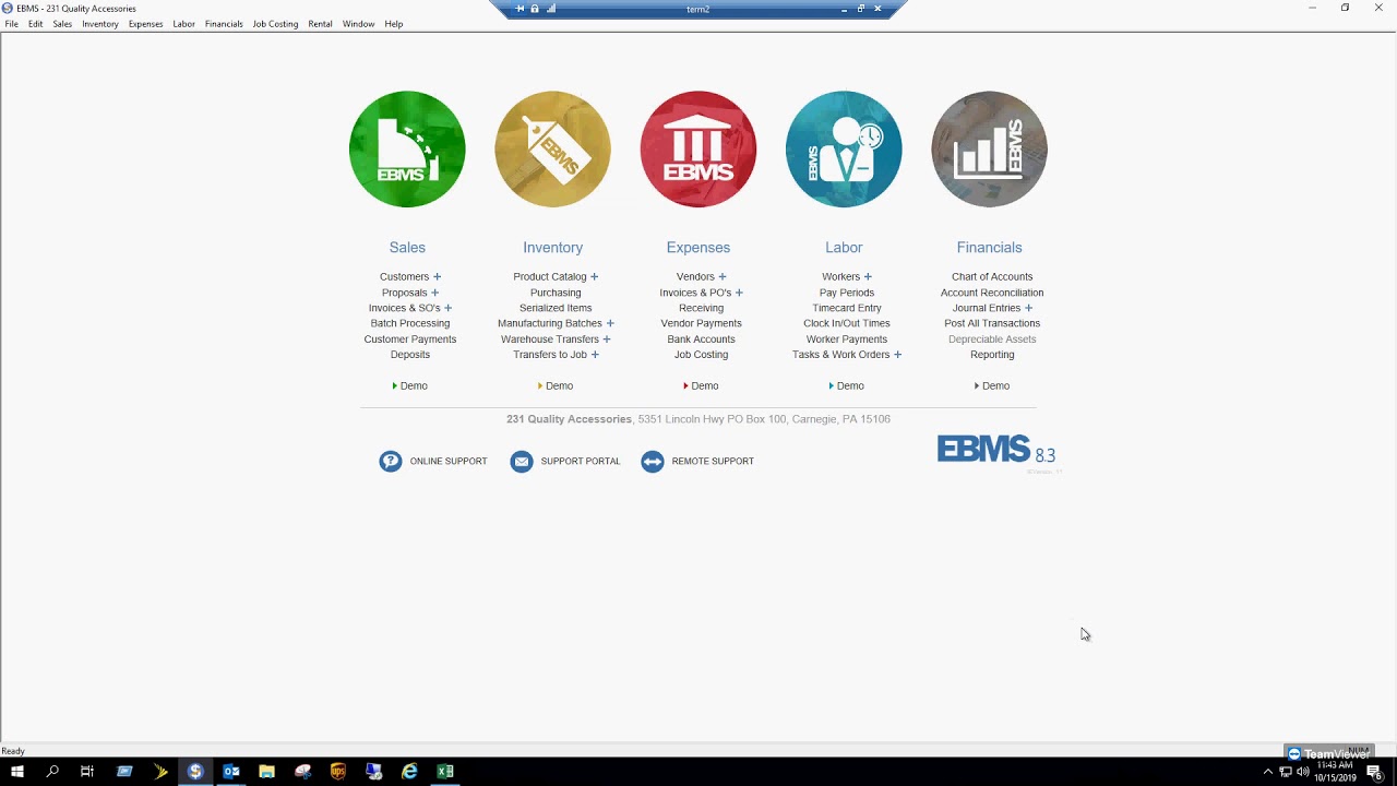 Importing a Text file for use with EBMS Vendor Catalog - YouTube