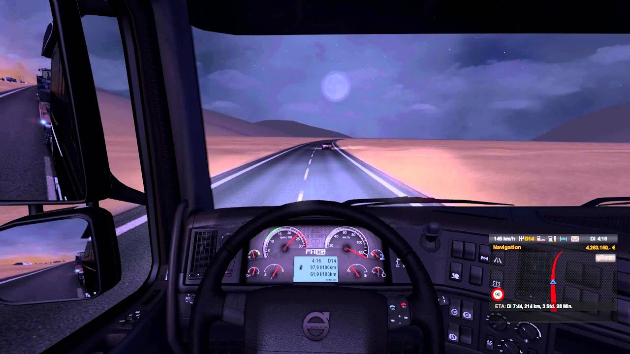 #427 Let's Play Euro Truck Simulator 2 - E3 - Tank ist leer - YouTube