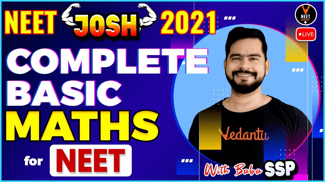 Complete Basic Maths For NEET 2023 Preparation NEET Physics NEET complete-basic-maths-for-neet-2023-preparation-neet-physics-neet