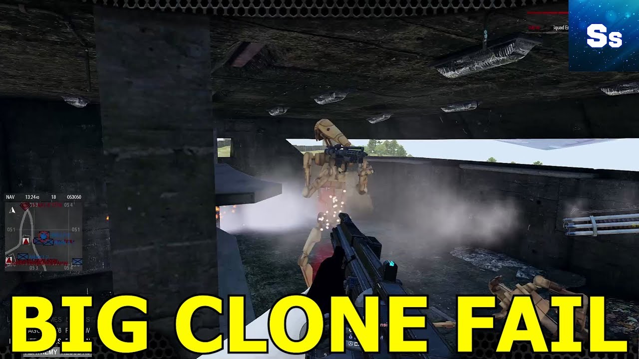 "BIG CLONE FAIL" - Arma 3 Star Wars Clips - YouTube