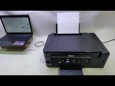 Como fazer a instalação da impressora Epson Ecotank L495 na USB.