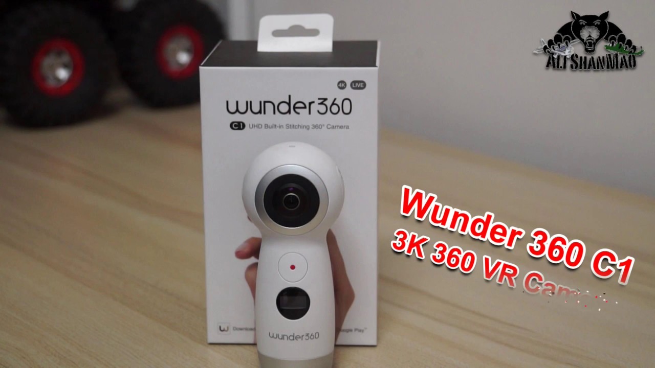 Wunder 360 C1 3K Dual Lens UHD 360 Virtual Reality Camera - YouTube