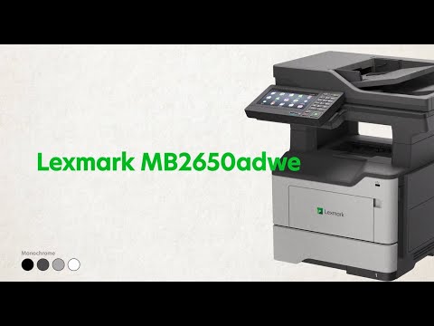 Lexmark MB2650adwe multifunctional monochrome laser printer - Lexmark ...
