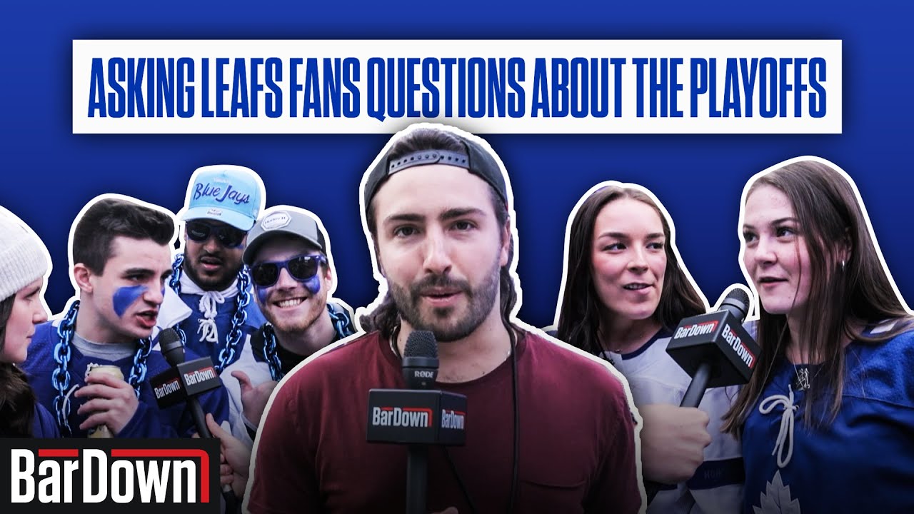 ASKING FANS WHAT'S GOING TO HAPPEN WITH THE LEAFS THIS POSTSEASON - YouTube