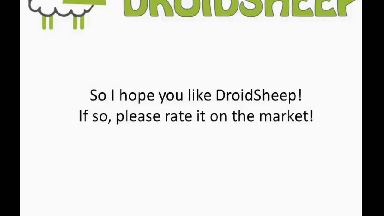 How To Use DroidSheep Tutorial - YouTube