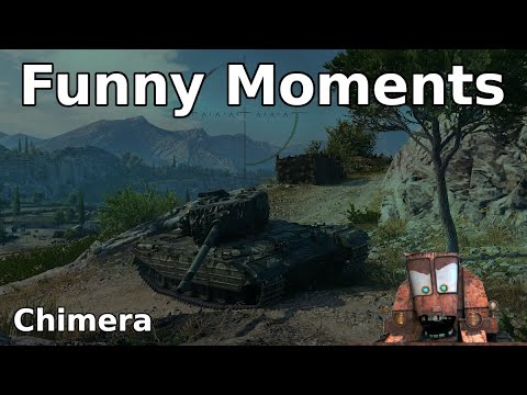 WOT Funny Onslaught Light - Chimera attacks opponents & wins in Cliff ...