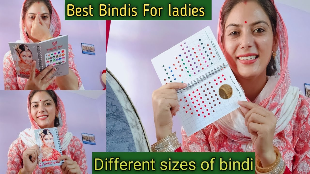 Best Bindis For Ladies | Fancy, Designer & Plan Bindi | Rani Pink ...