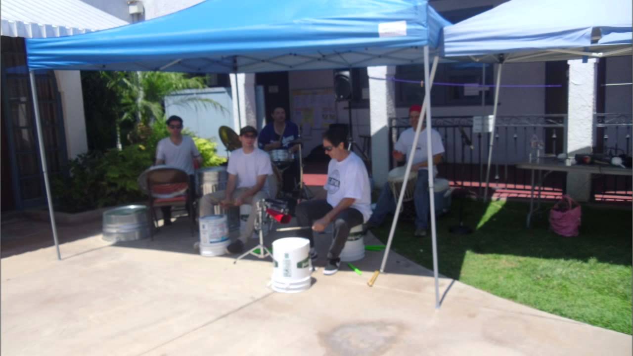 Stomp to the beat- Trash Can Drum Show with Tribute Productions Talent ...