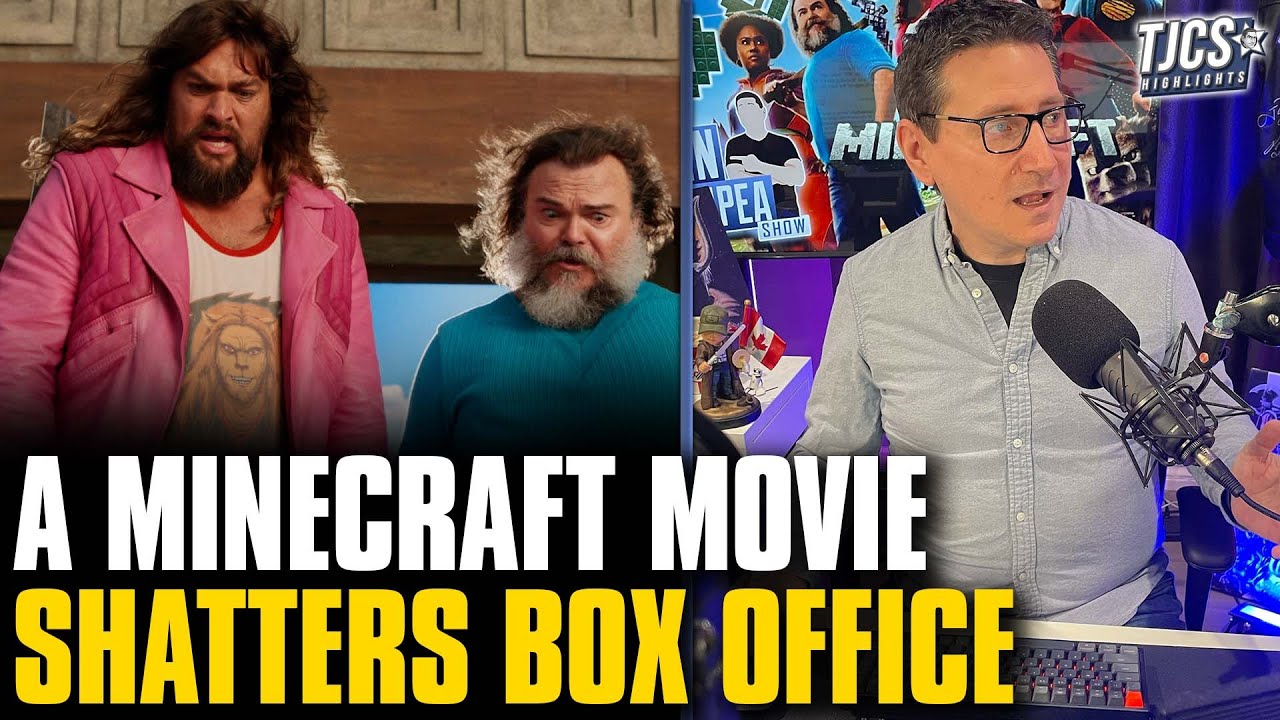 A Minecraft Movie Smashes The Weekend Box Office - YouTube