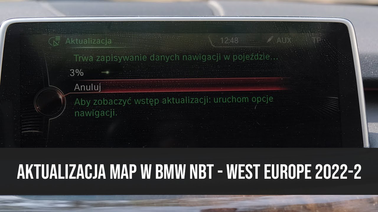 👉 Aktualizacja map w BMW - West Europe 2022-2 - YouTube