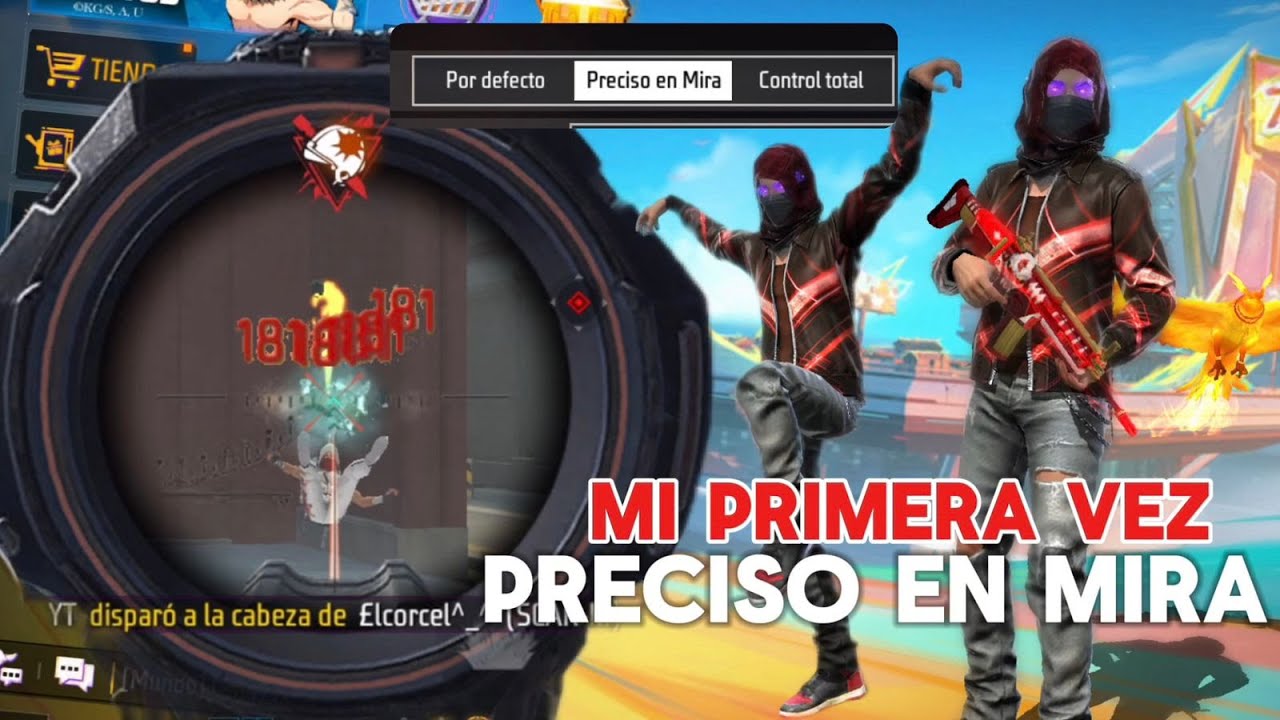 APRENDI A USAR PRECISO EN MIRA?? | FREE FIRE DIA 1 | AlkrenYT - YouTube