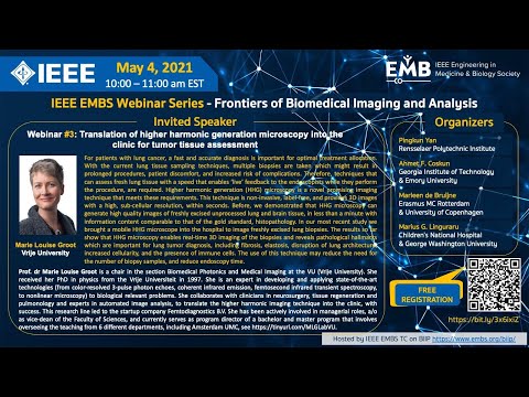 Webinar #3: Translation of higher harmonic generation microscopy - Prof. dr Marie Louise Groot