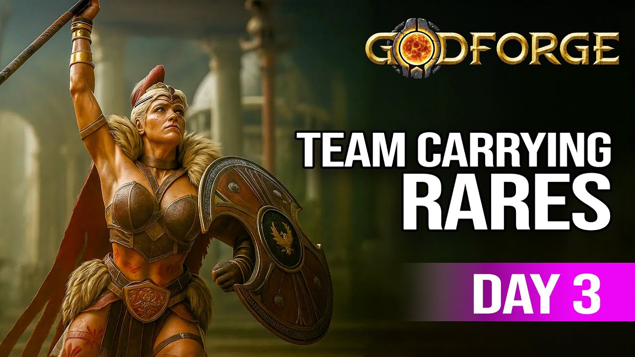 This New Game is Incredibly Deep (My First Look at Godforge) - YouTube