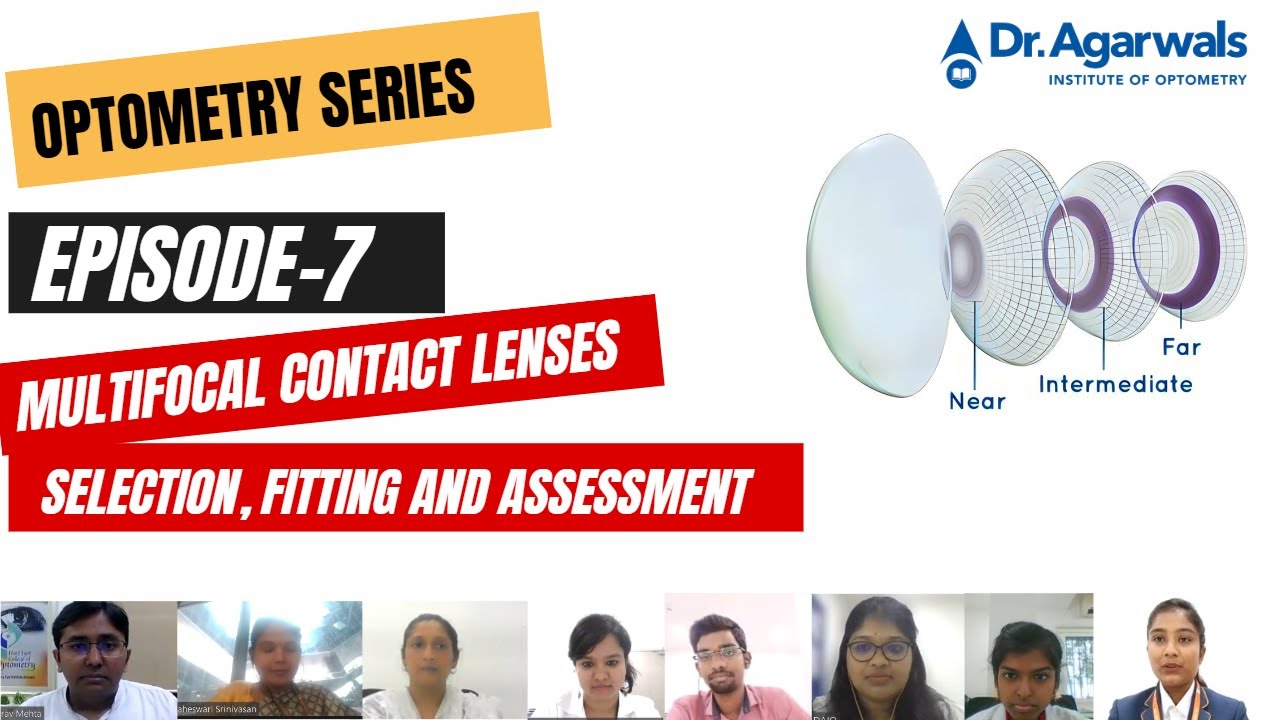 Optometry Series Episode-7 Multifocal contact lenses: selection ...