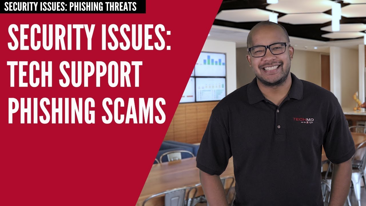 Tech Support Phishing Scams - YouTube