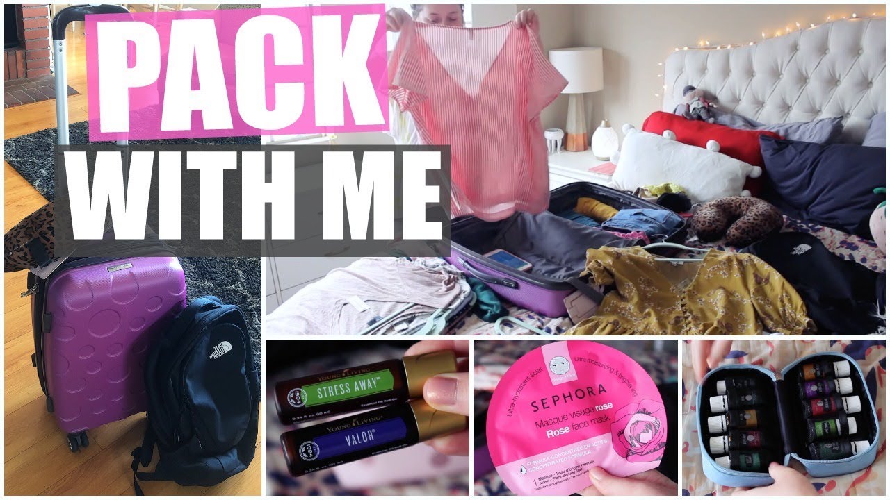 Pack With Me! Spring 2019 - YouTube
