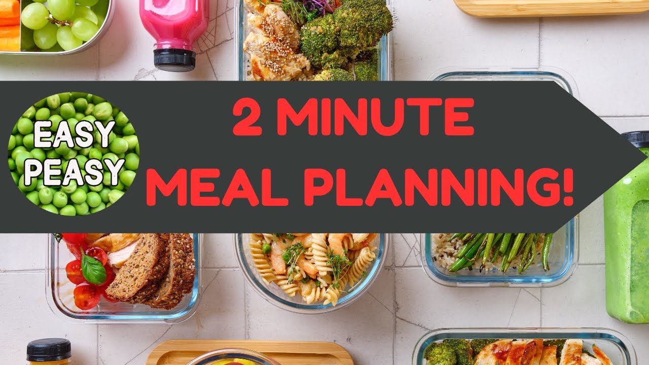 EASIEST MEAL PLANNING! Perfect for people with irregular schedules ...