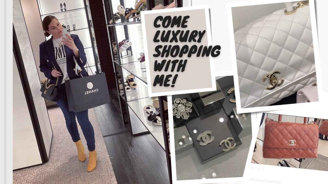 LUXURY SHOPPING ️CHANEL ️LOUIS VUITTON vlog | Jerusha Couture - YouTube