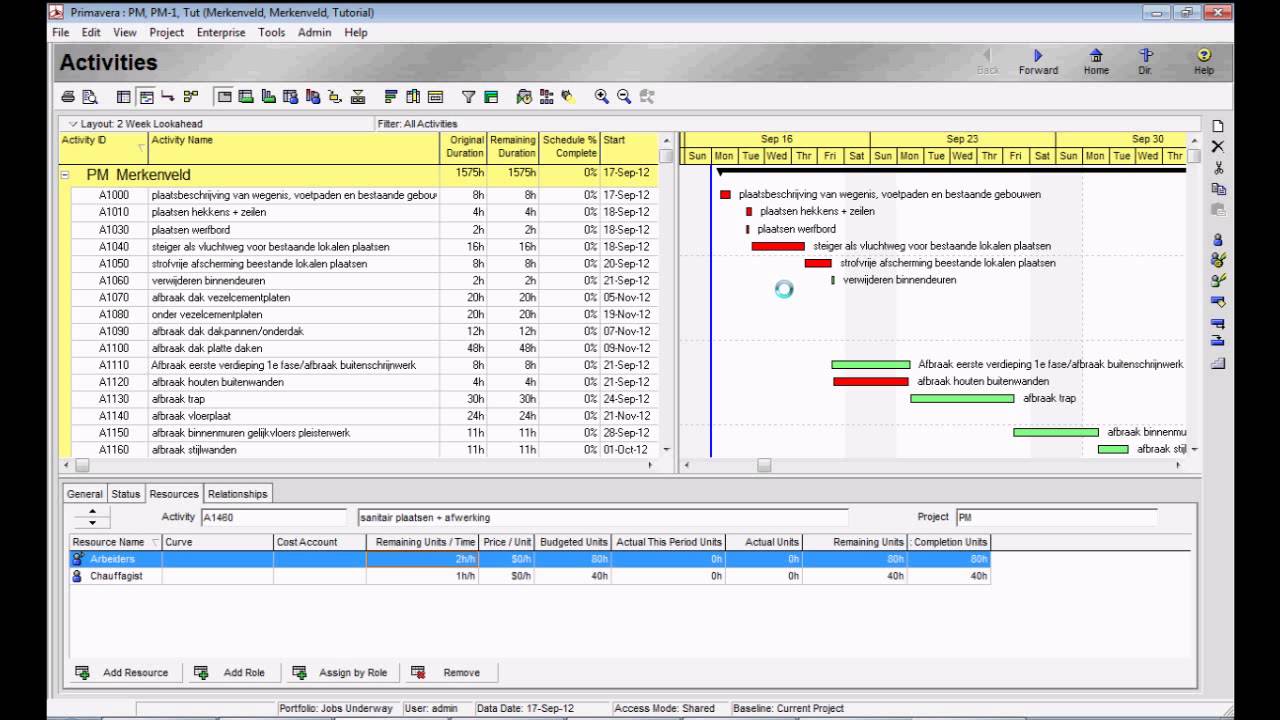 Primavera p6 tutorial pdf - vicatech