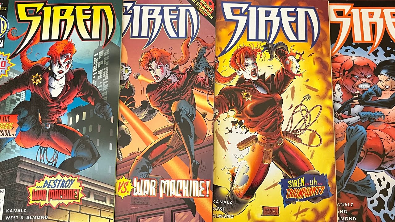 Siren comics, A Forgotten Malibu Ultraverse title that was lost in ...