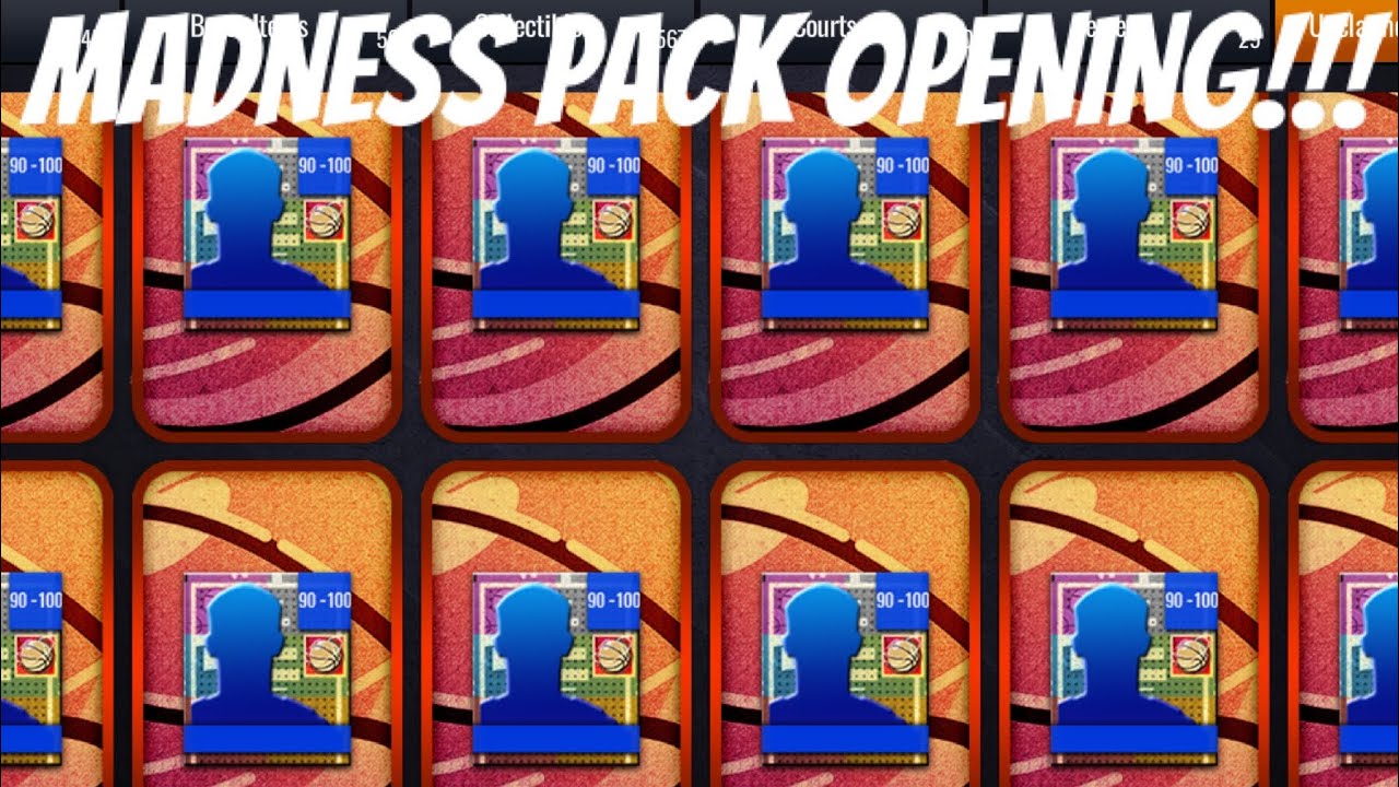 MADNESS PACK OPENING IN NBA LIVE MOBILE 20!!! - YouTube