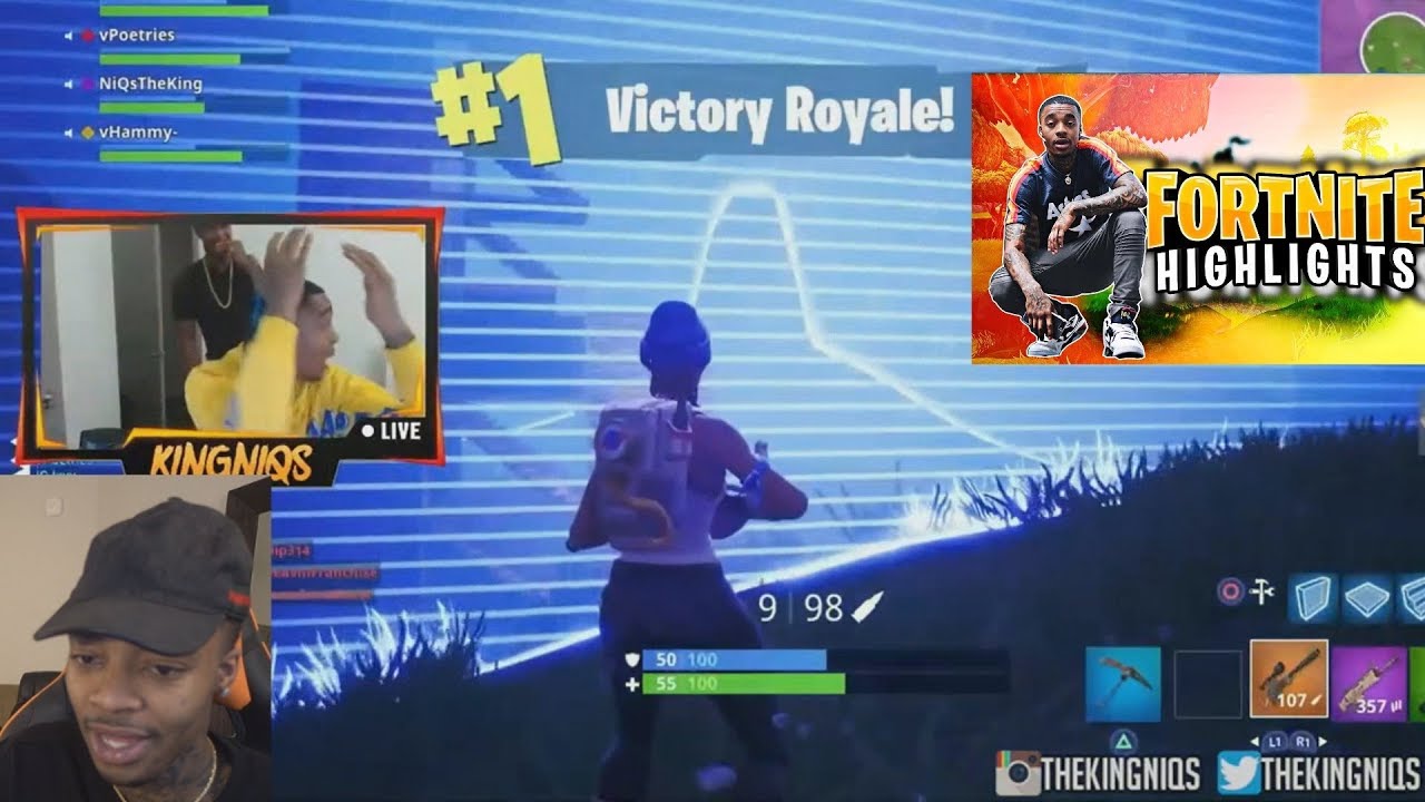 FLIGHTREACTS FIRST SOLO WIN!! Fortnite: Battle Royale! FUNNIEST FAILS ...