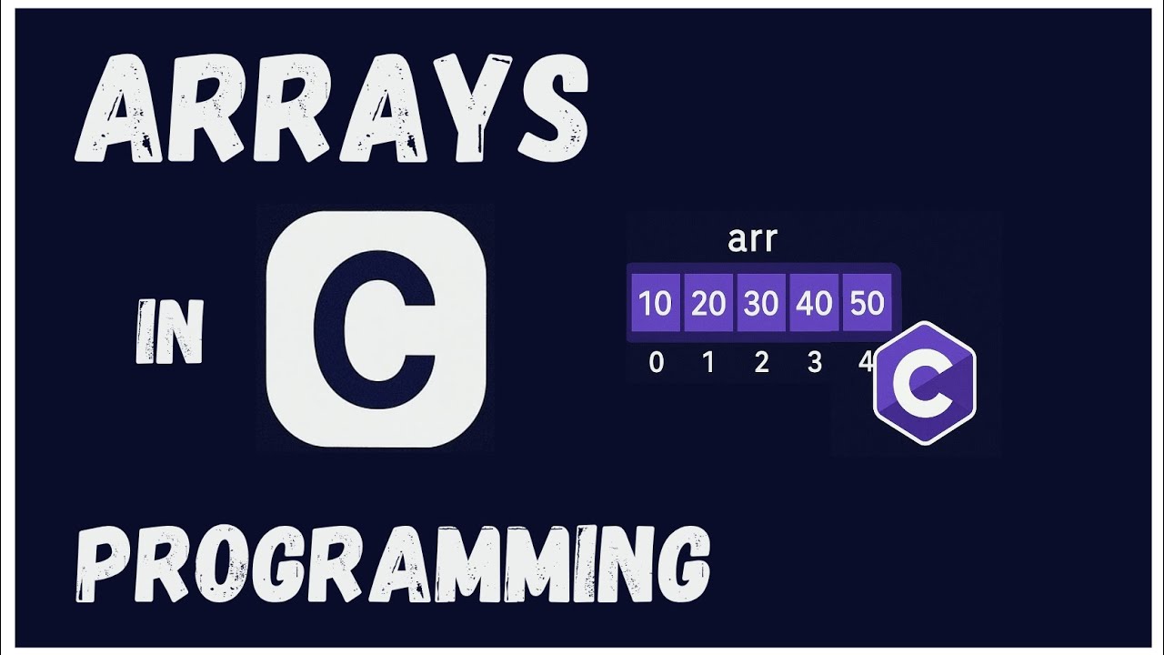 Understanding Arrays in C Programming || Complete Tutorial for beginners - YouTube