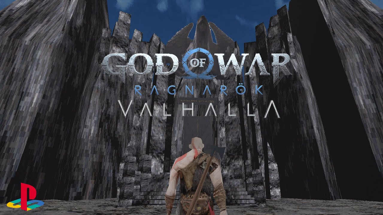 God of War Ragnarok Valhalla PS1 - YouTube