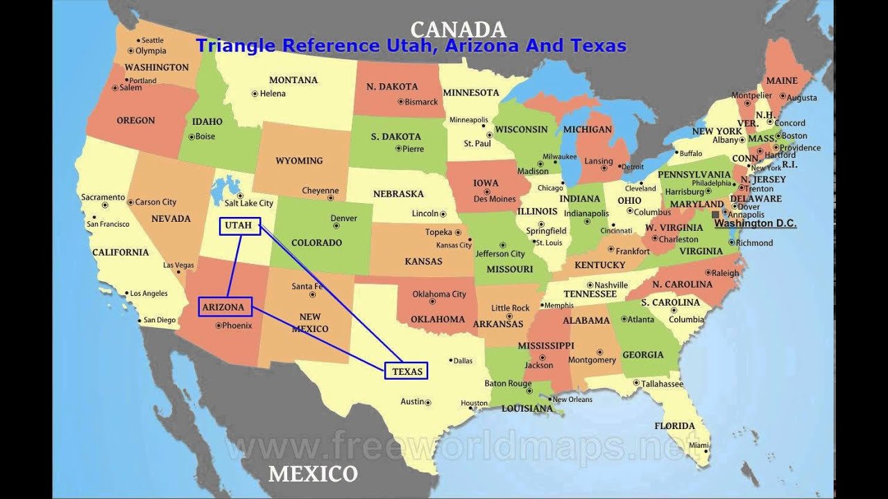 Triangle Reference Utah, Arizona And Texas - YouTube