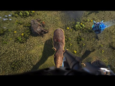 ARK Survival Evolved | paracer roundup Alpha | Solo Run(Version 334.3 ...