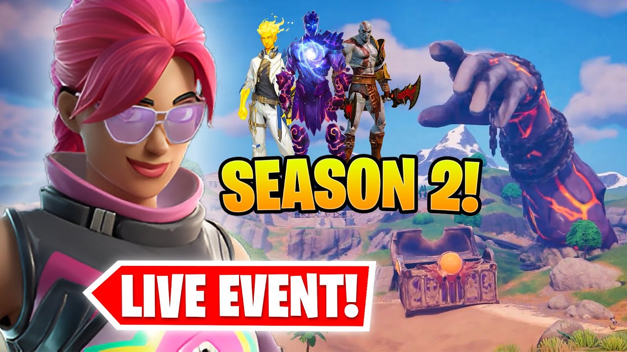 *NOVÝ* FORTNITE TITÁN LIVE EVENT! - BOHOVÉ SEASON 2 CHAPTER 5! - YouTube