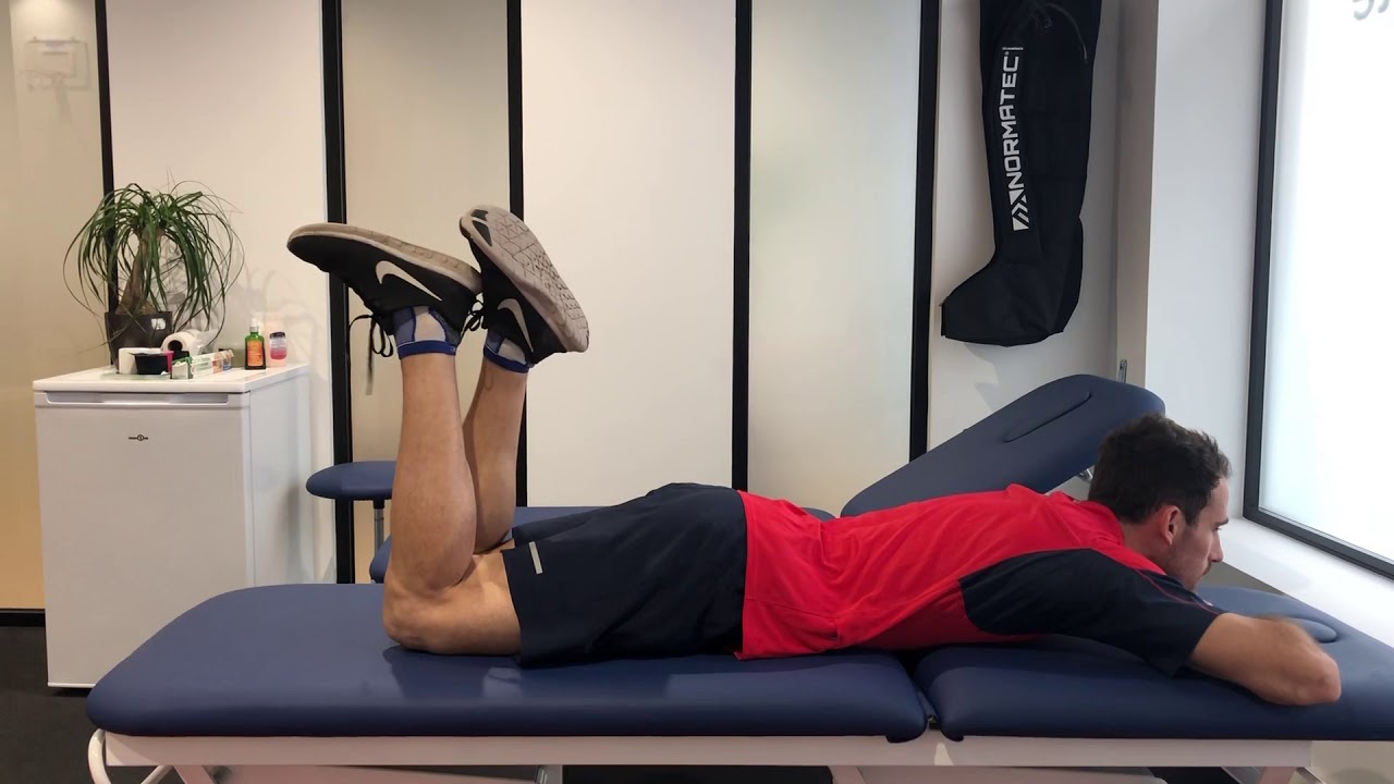 Travail excentrique ischio jambier droit 1 - YouTube