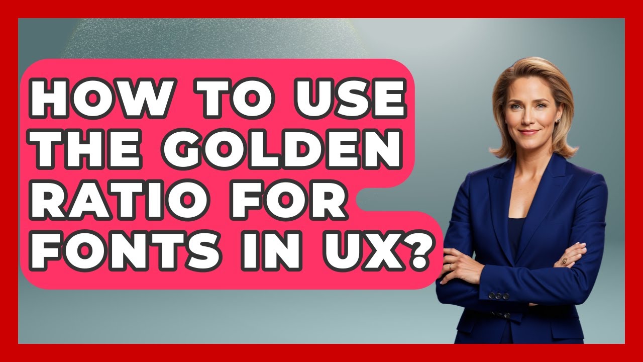 How To Use The Golden Ratio For Fonts In UX? - Graphic Design Nerd ...