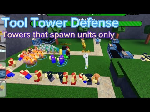 Tool Tower Defense but Spawn Towers Only | Tool Tower Defense - YouTube