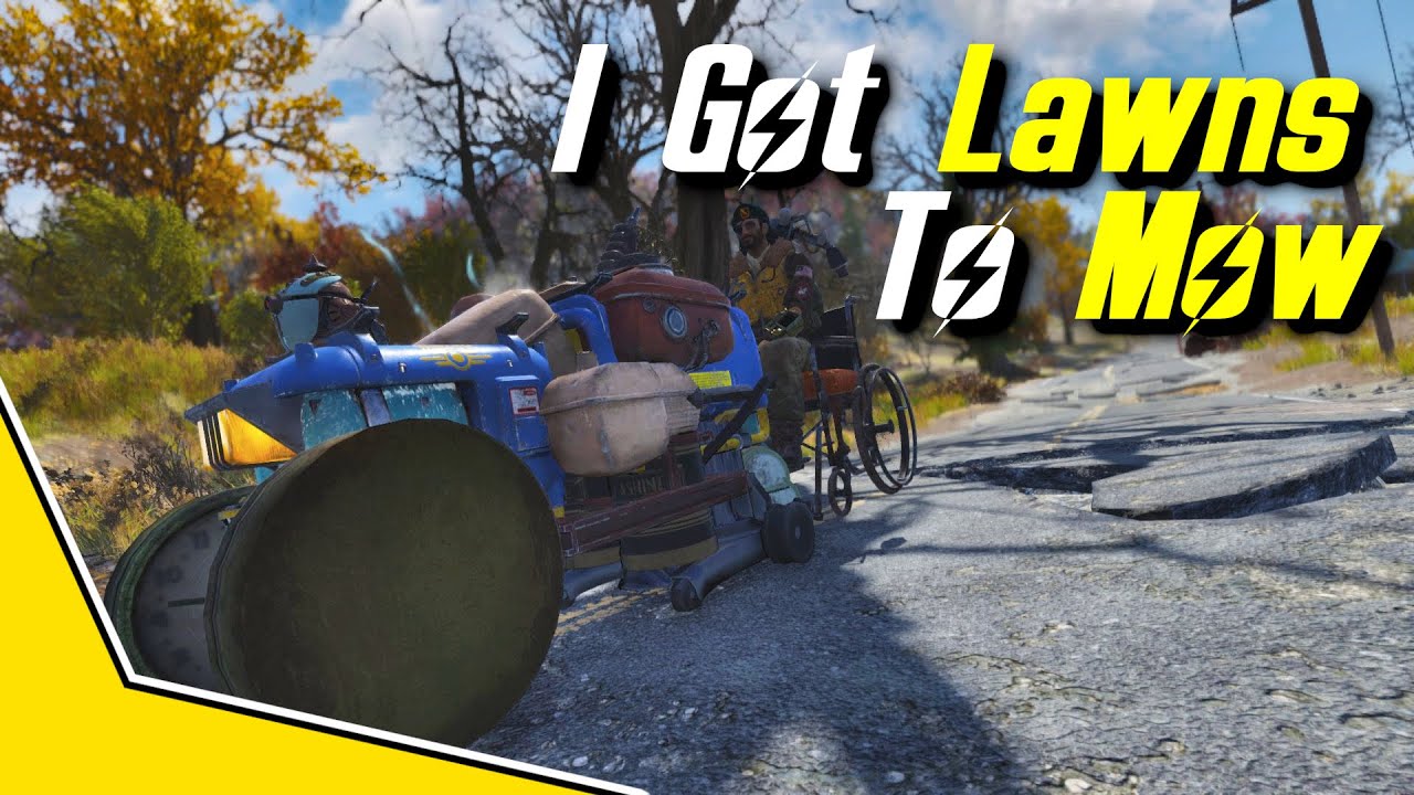 ‘Ickuwle Ride-Mower 😁 | Fallout 76 CAMP Tutorial - YouTube