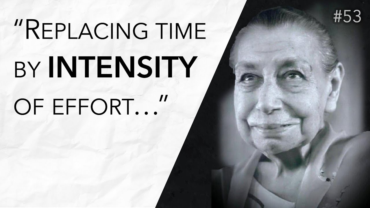 The Mother: How to SHORTEN the time for the realisation? - YouTube