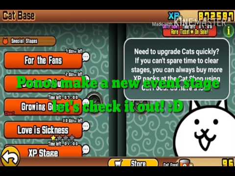 For the Fans! New Battle Cats Event Stage! | The battle cats gameplay ...