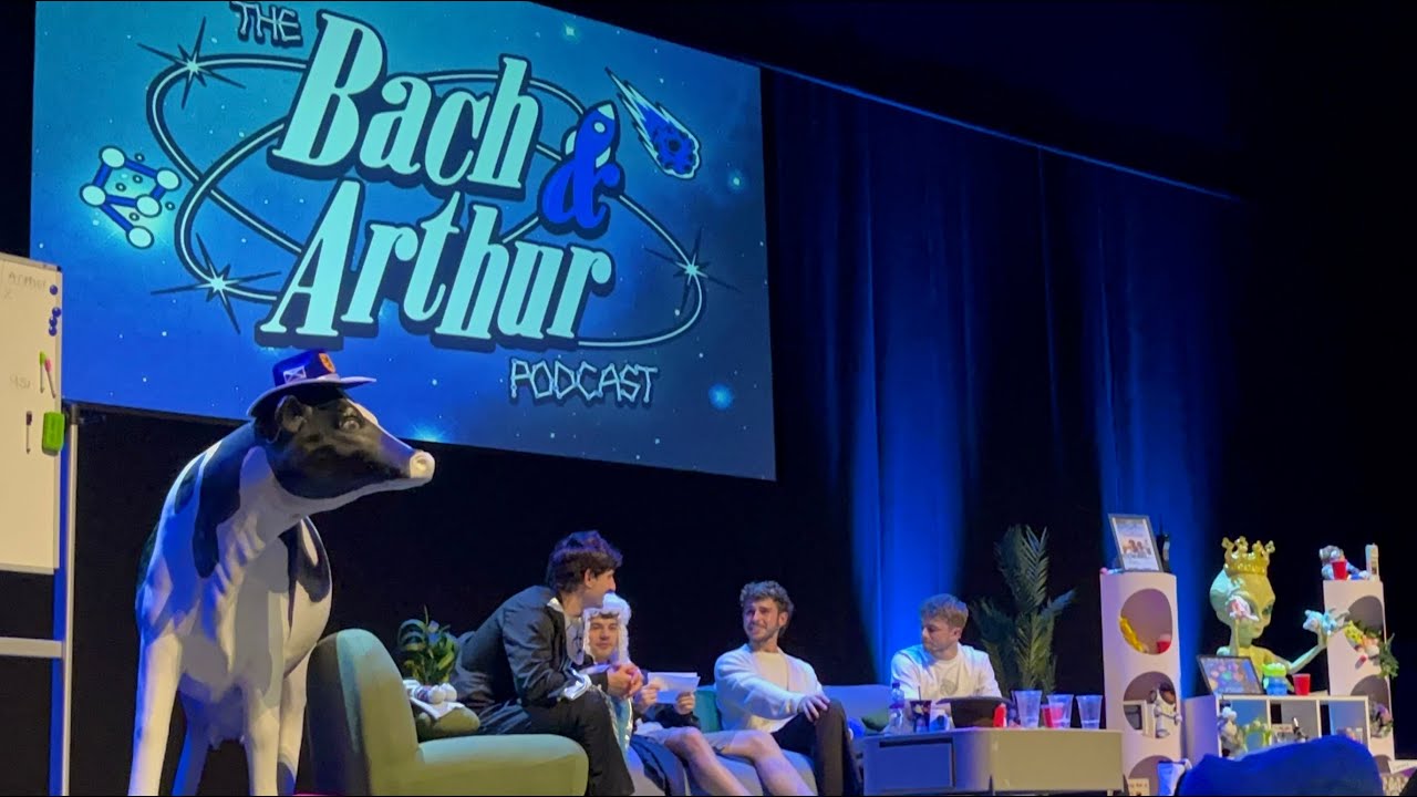 Bach & Arthur Podcast Live Show Vlog! + George and Chris - YouTube
