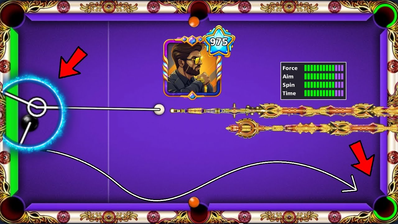 Untold Shot 🙀 Unbelievable 8 Ball Pool Mastery - YouTube