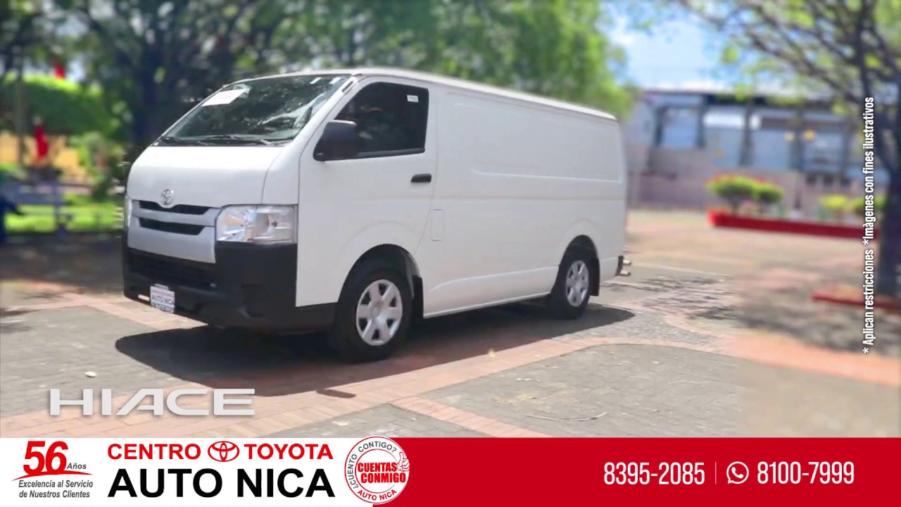Toyota Hiace Panel en AUTONICA - YouTube