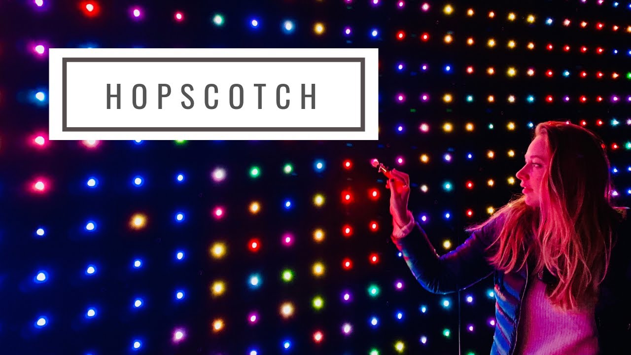 AUSTIN TEXAS - HOPSCOTCH INTERACTIVE LIGHT SHOW ⚡ - YouTube