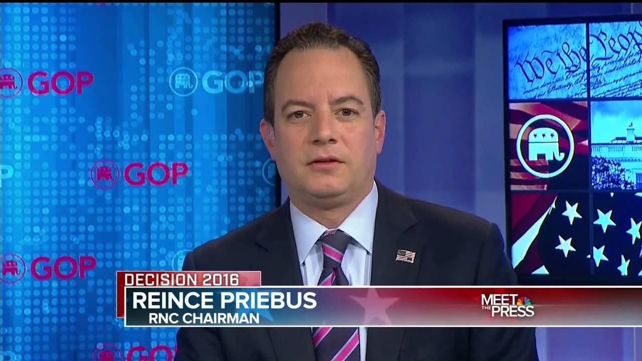 RNC Chairman Reince Priebus On NBC's 'Meet The Press' - YouTube