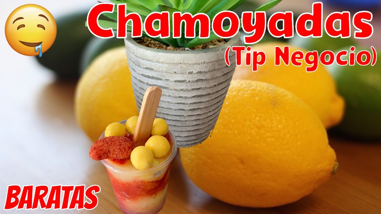 Chamoyadas (HELADO) para $ NEGOCIO | 🍨 Como hacer 1 (GRANIZADOS ...