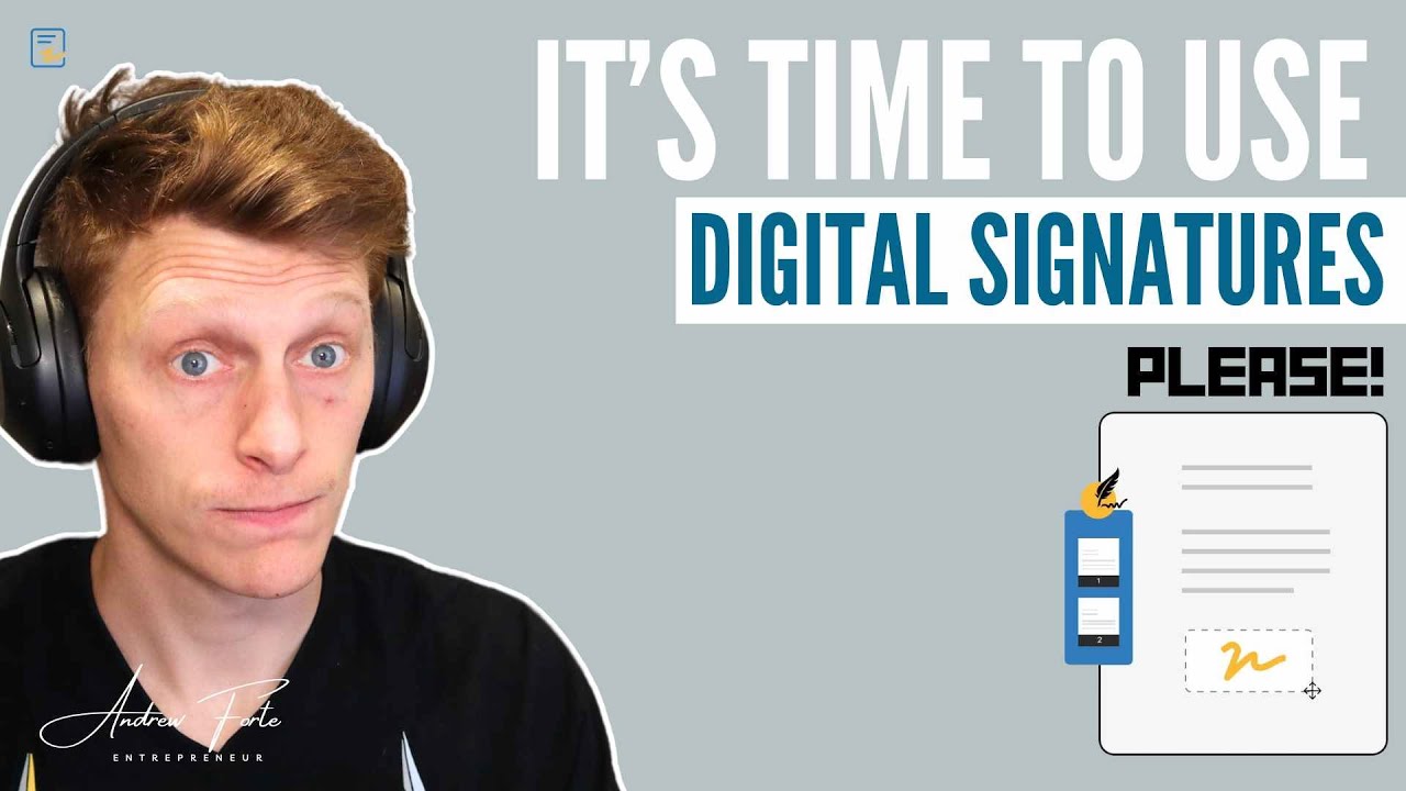 Why you should be using digital signatures in your business. With Demo ...