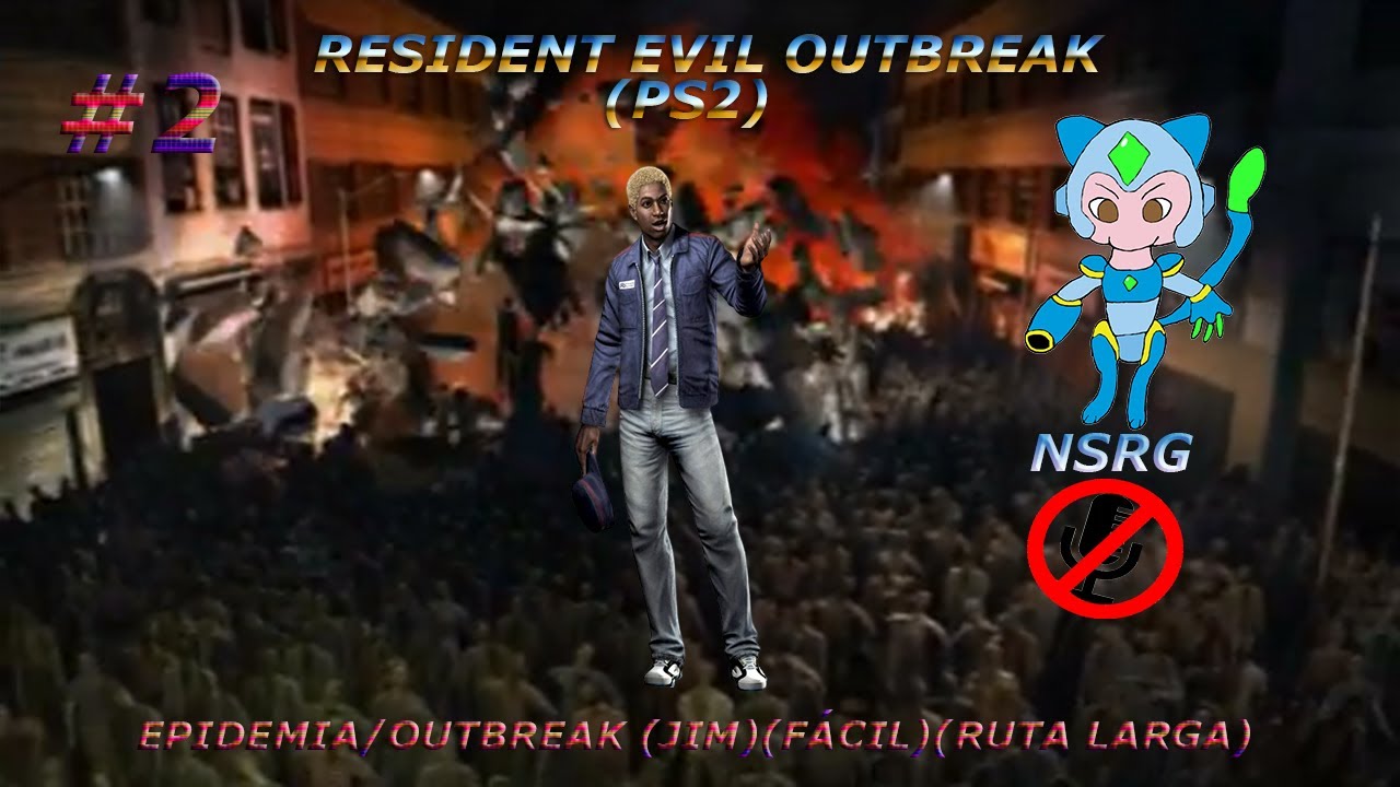 Epidemia (Resident Evil Outbreak)(PS2)(Jim)(Fácil)(Ruta Larga)(Sin ...