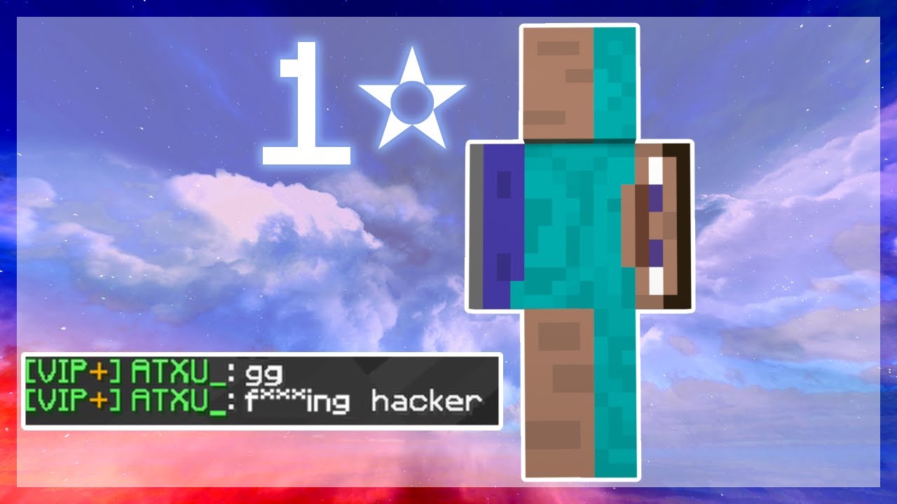 Playing Bedwars On A 1 Star Account Youtube
